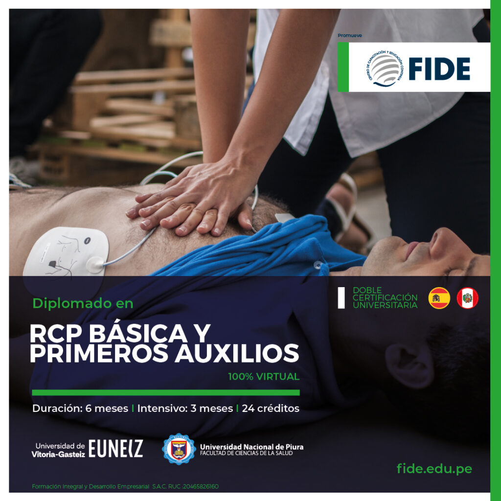 RCP básica y primeros auxilios - FIDE