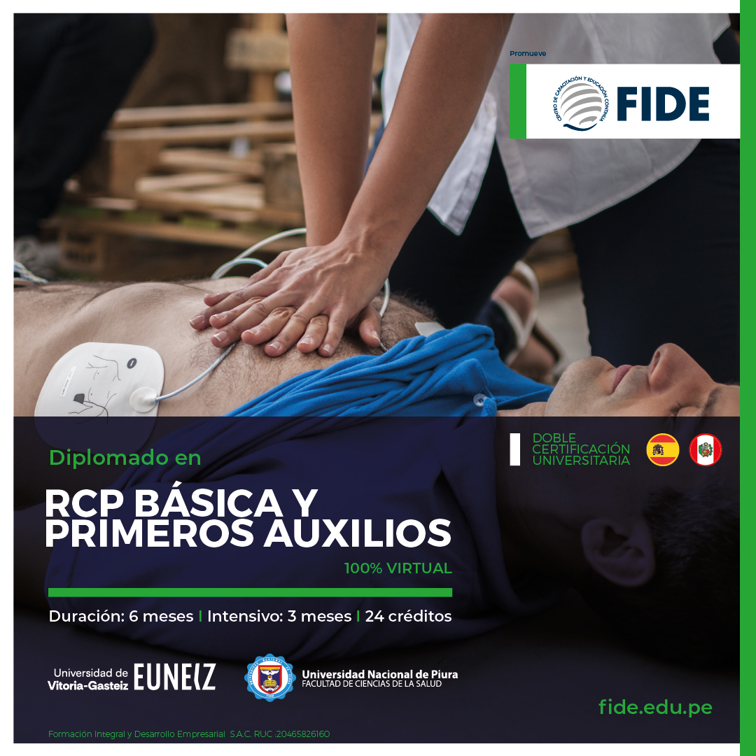 RCP básica y primeros auxilios - FIDE